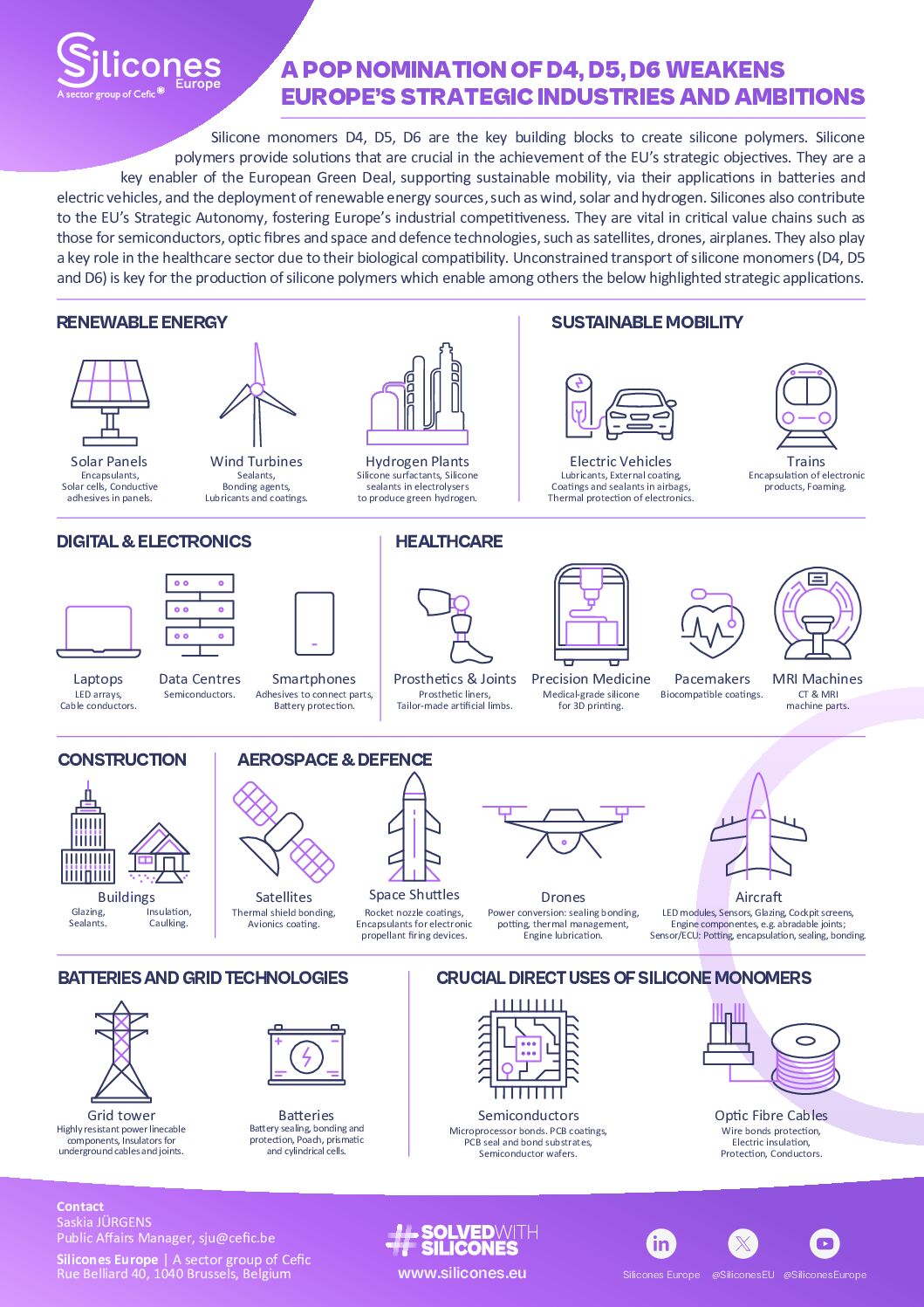Silicones, the European Green Deal, and Strategic Autonomy